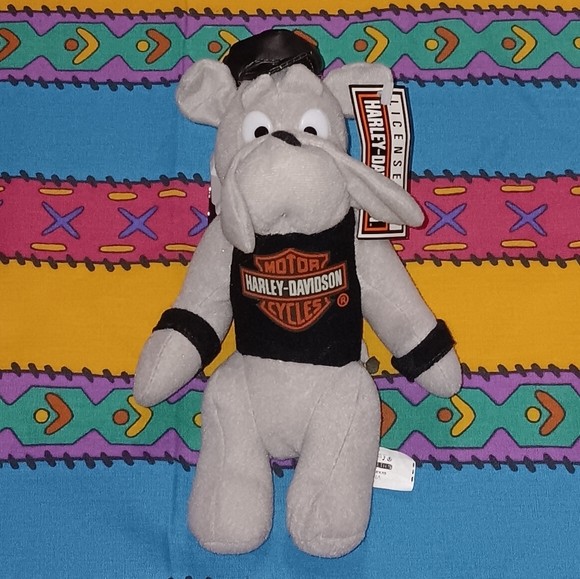 Harley-Davidson | Other | 993 Harley Davidson Biker Dog Vintage 9s ...